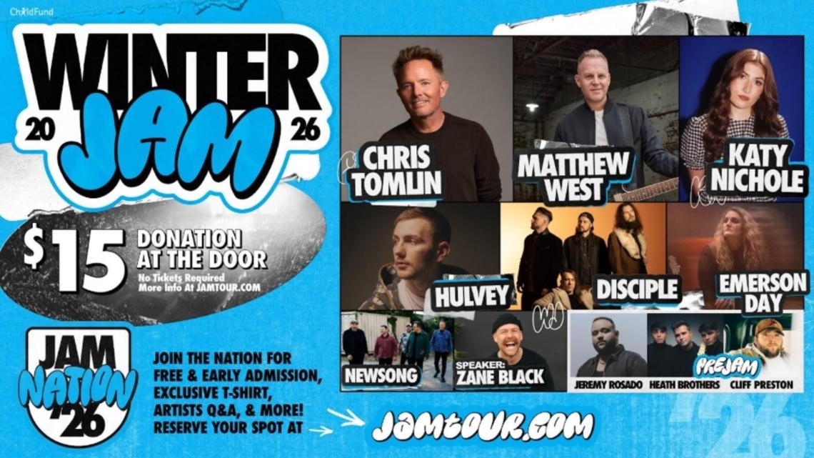 Winter Jam 2026 Tour coming to Gainbridge Fieldhouse in February | wthr.com