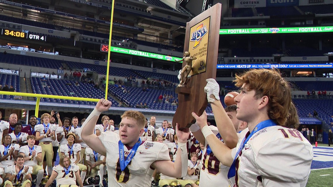 IHSAA Class A championship: Lutheran defeats Adams Central 35-28 | wthr.com