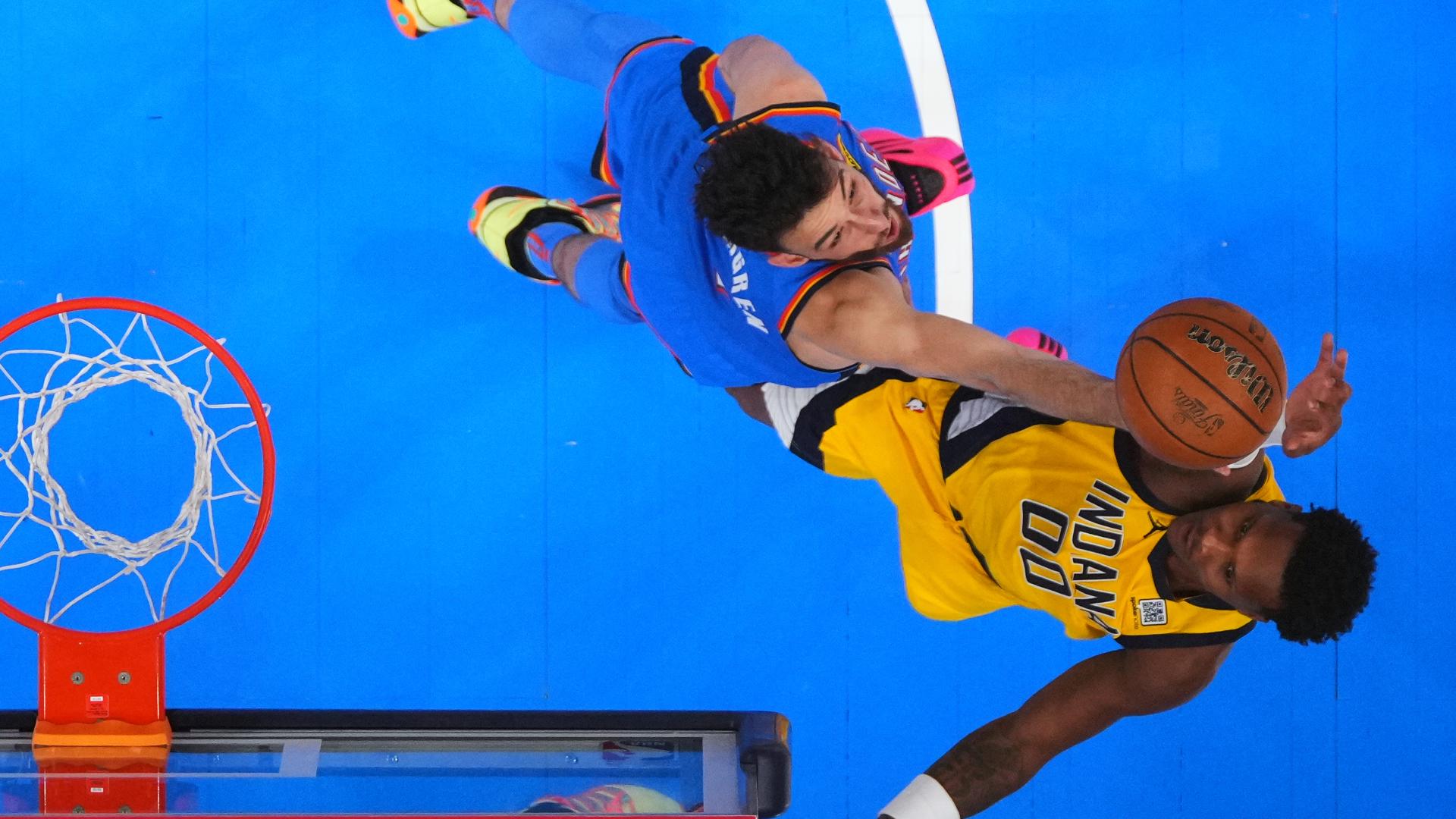 Oklahoma City Thunder beat Indiana Pacers 103-91 in Game 7 for NBA ...