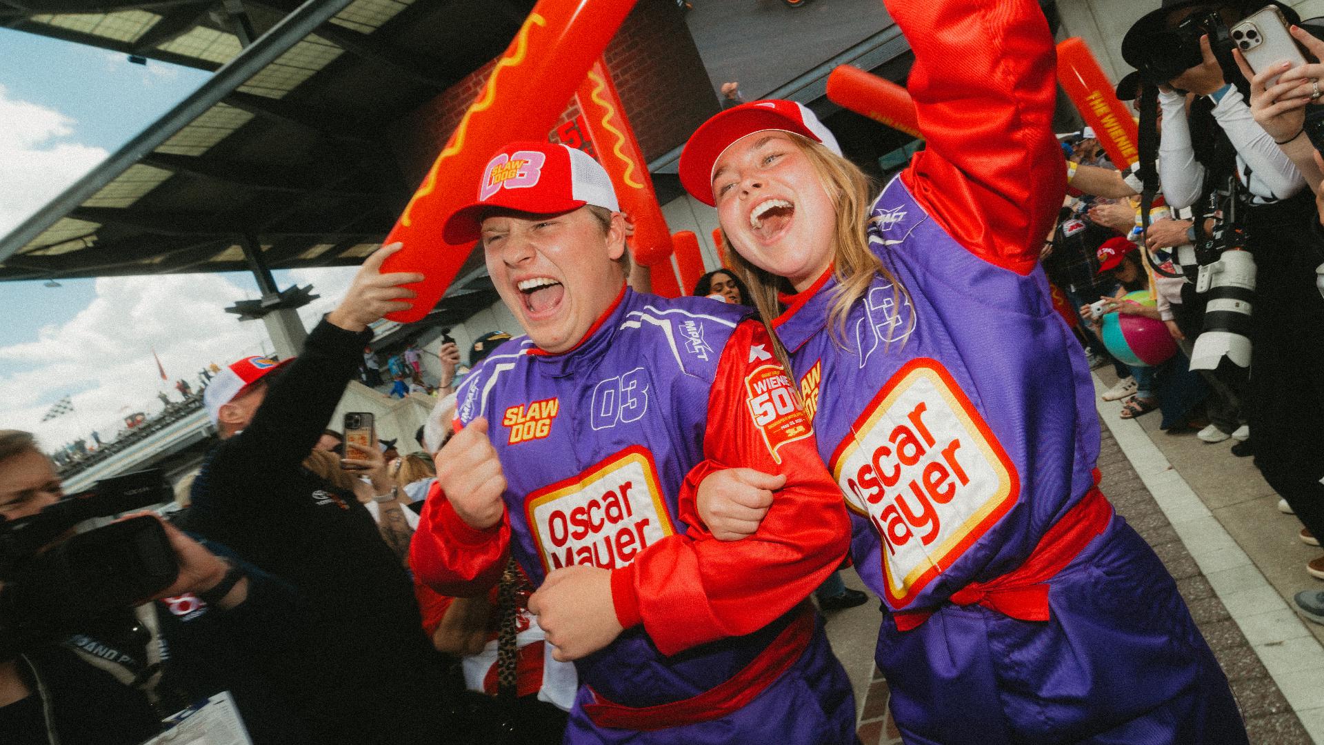 Wiener 500: Oscar Mayer Wienermobiles race at IMS | wthr.com
