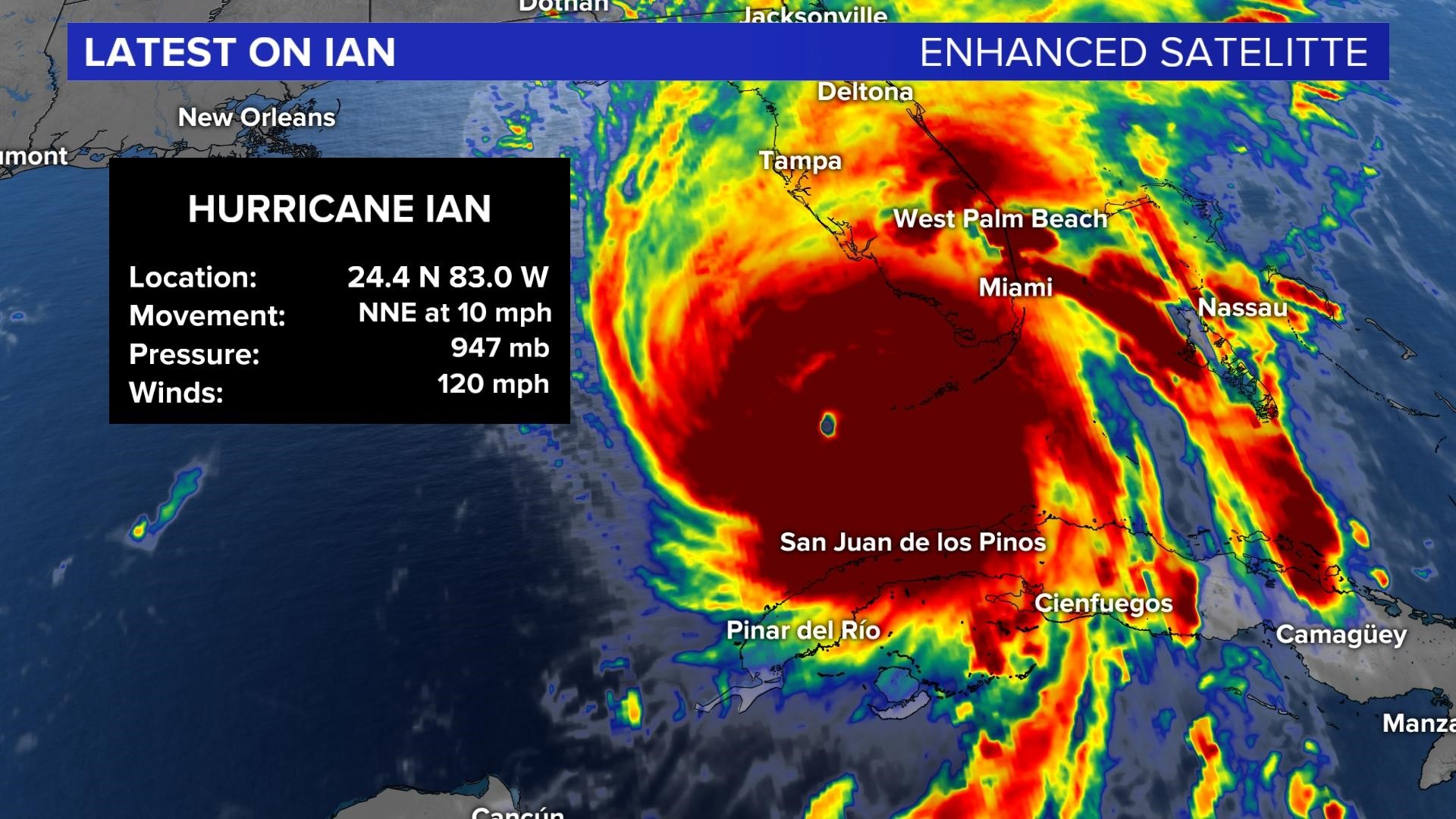 Live Doppler 13 Weather Blog: Tracking the path of Hurricane Ian | wthr.com