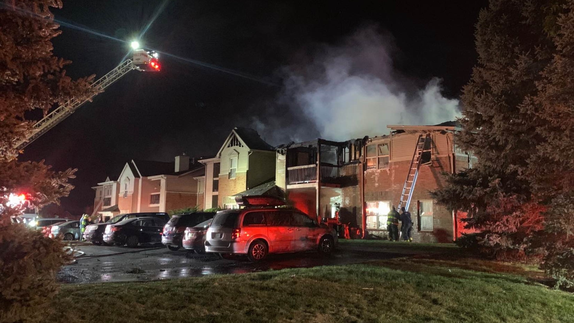 Fire causes significant damage to Greenfield apartment building | wthr.com
