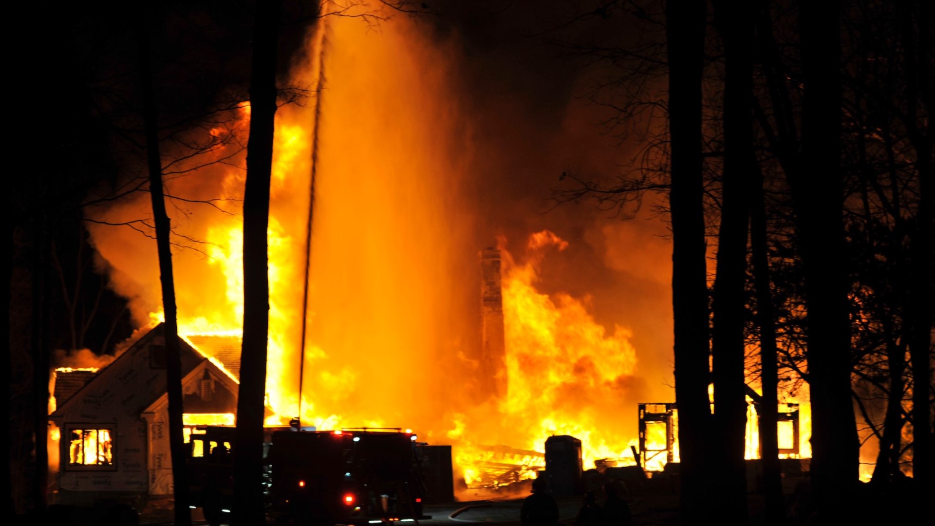 Crews battle large house fire in Fishers | wthr.com