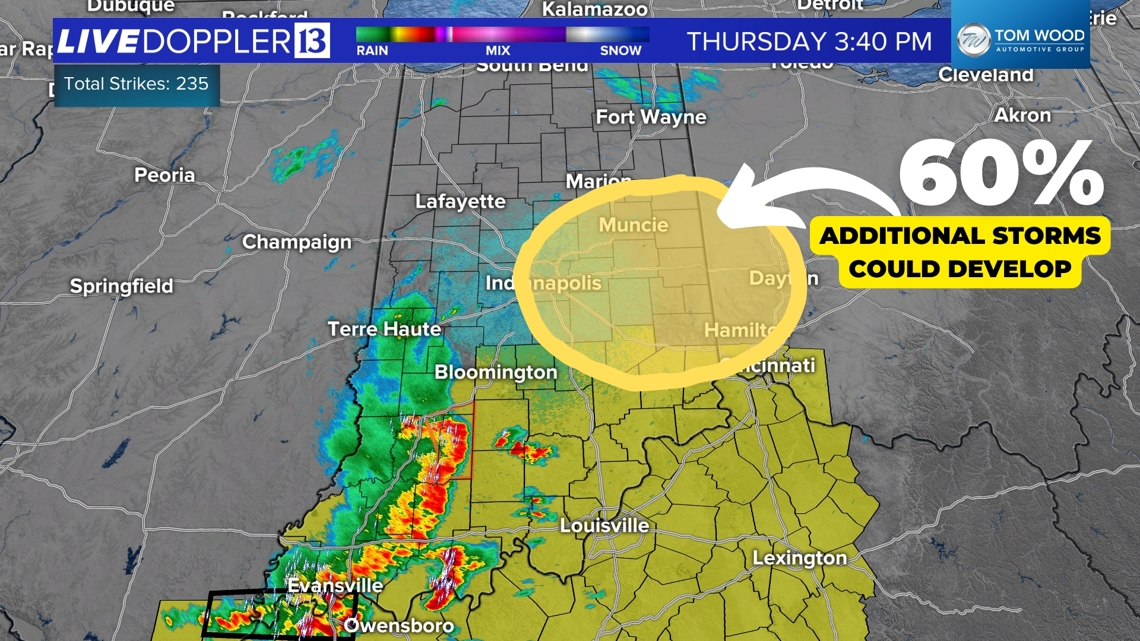 Increased severe weather risk for central Indiana | wthr.com