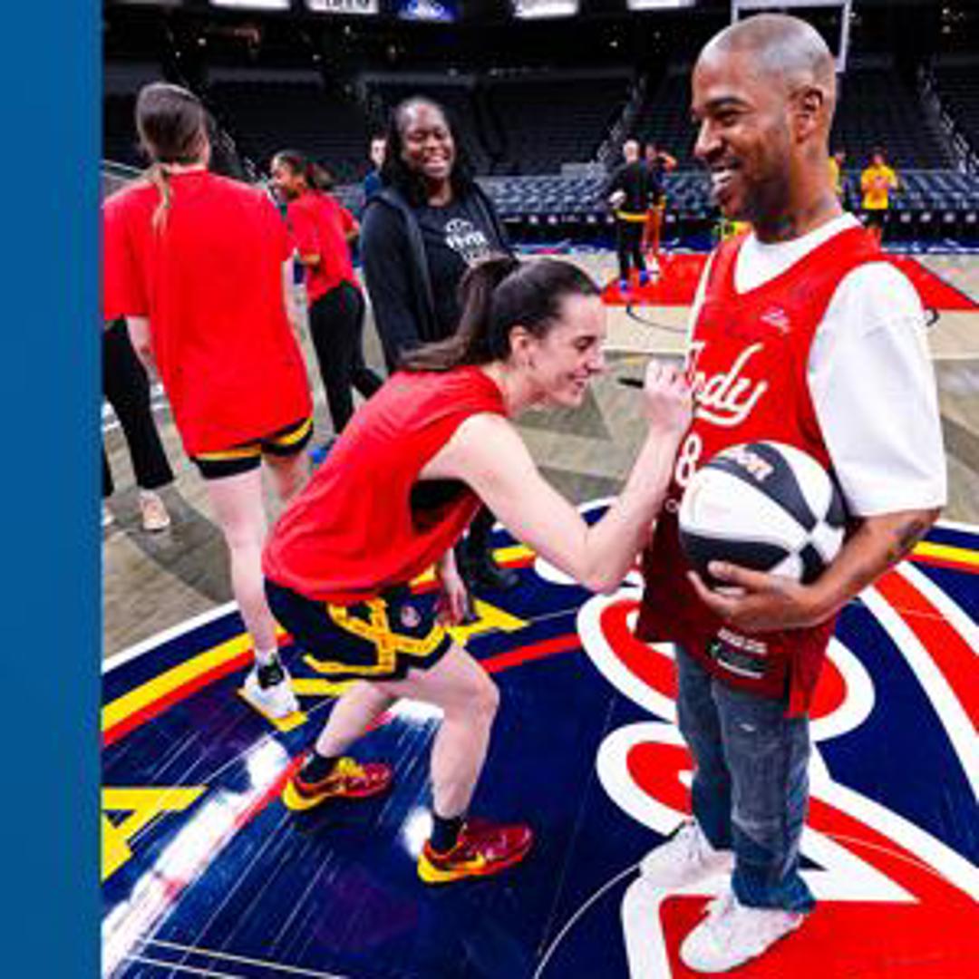 Grammy Award-winning rapper Kid Cudi visits Indiana Fever team before ...