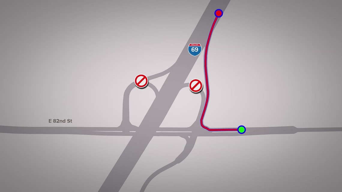 Big construction project launches at 82nd St. & I-69 ramp | wthr.com