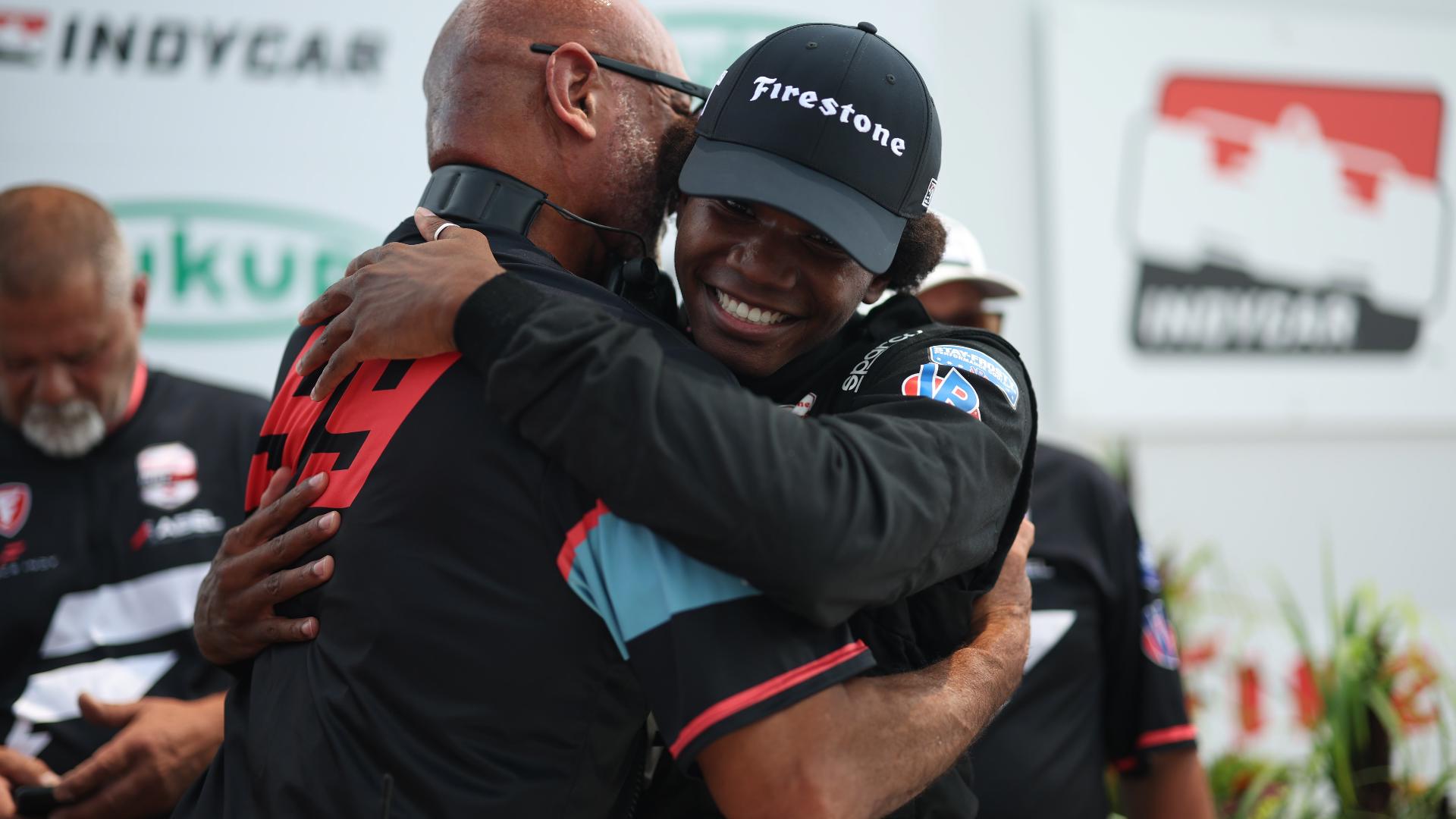 Myles Rowe wins first career Indy NXT race at Iowa Speedway | wthr.com