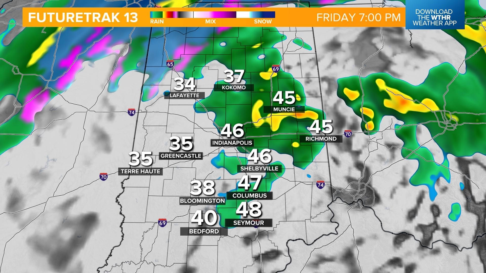 WTHR Live Doppler 13 Weather Blog: Rain returns Friday | wthr.com