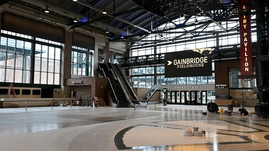 Gainbridge Fieldhouse $360M renovation project nears completion | wthr.com