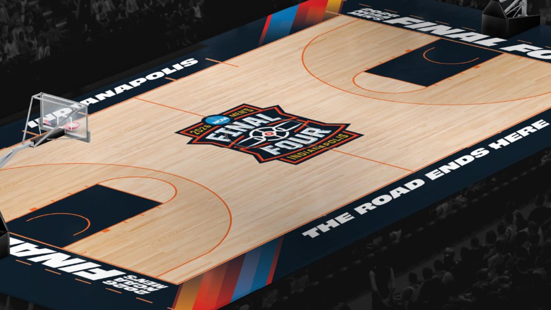 Check out the 2026 NCAA Final Four court design, coming to downtown ...