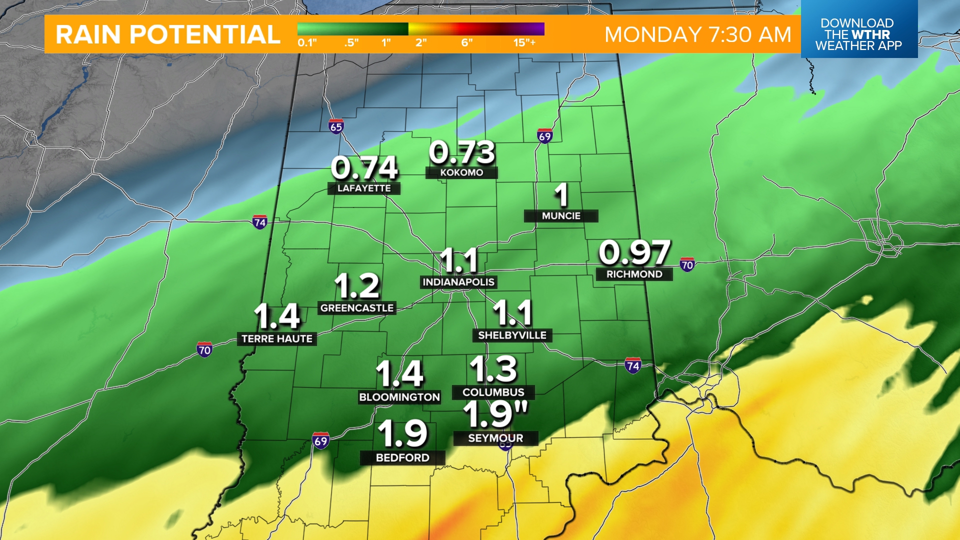 Additional 1-2 inches of rain expected through Sunday in central ...