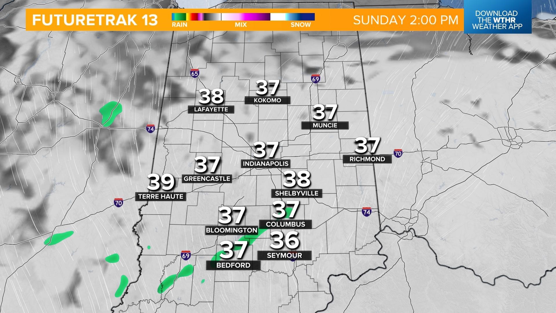 Live Doppler 13 Saturday Weather Blog: Wintry mix Sunday | wthr.com