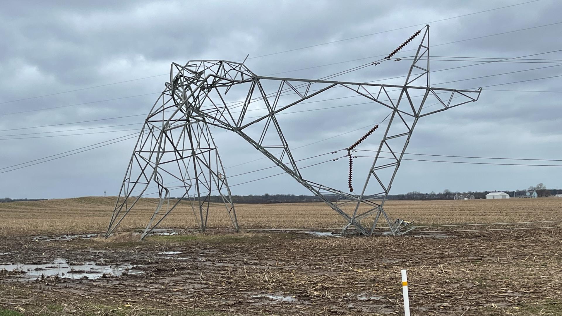 Damage came in after at least one tornado in central Indiana | wthr.com