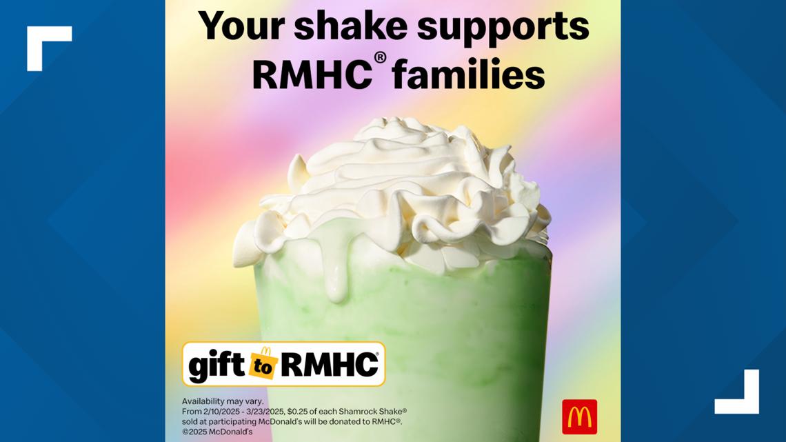 Shamrock Shake returning to Indiana McDonald's locations | wthr.com