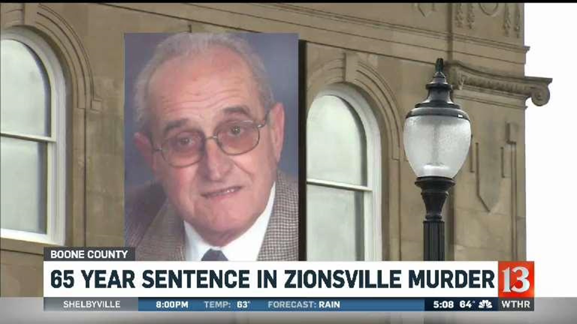 Man convicted in 2016 Zionsville murder sentenced to 65 years | wthr.com