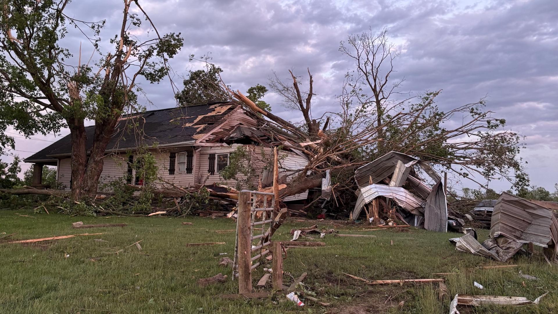Bloomington equine-assisted learning center destroyed in Friday night's storms | wthr.com