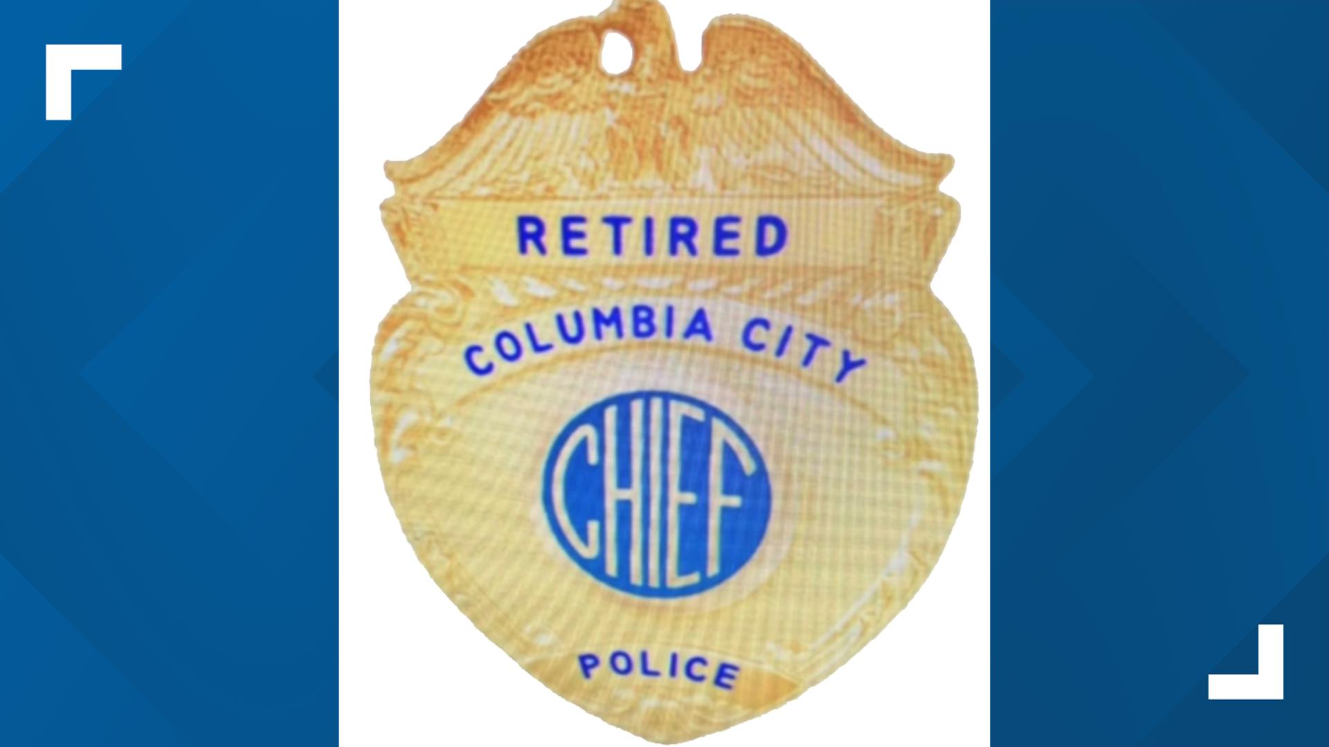 Thief steals badge from former police chief's headstone | wthr.com