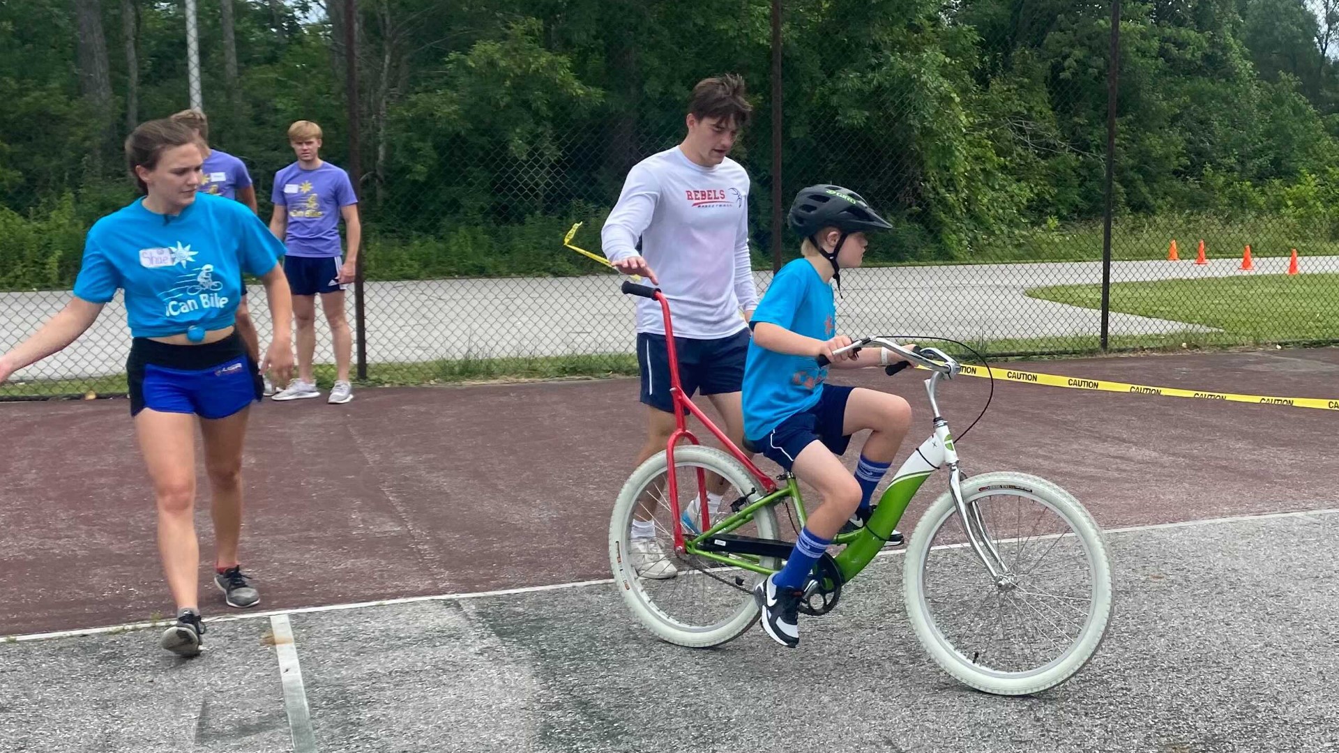 Kids with disabilities learn to ride a bike through week-long program ...