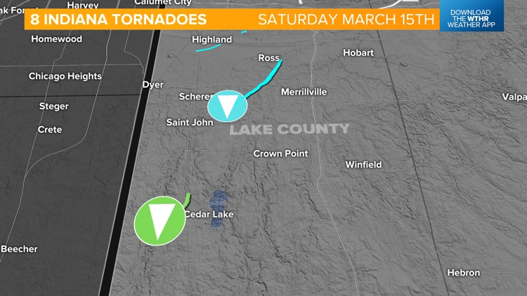 Complete list of the 14 Indiana tornadoes so far in 2025 | wthr.com