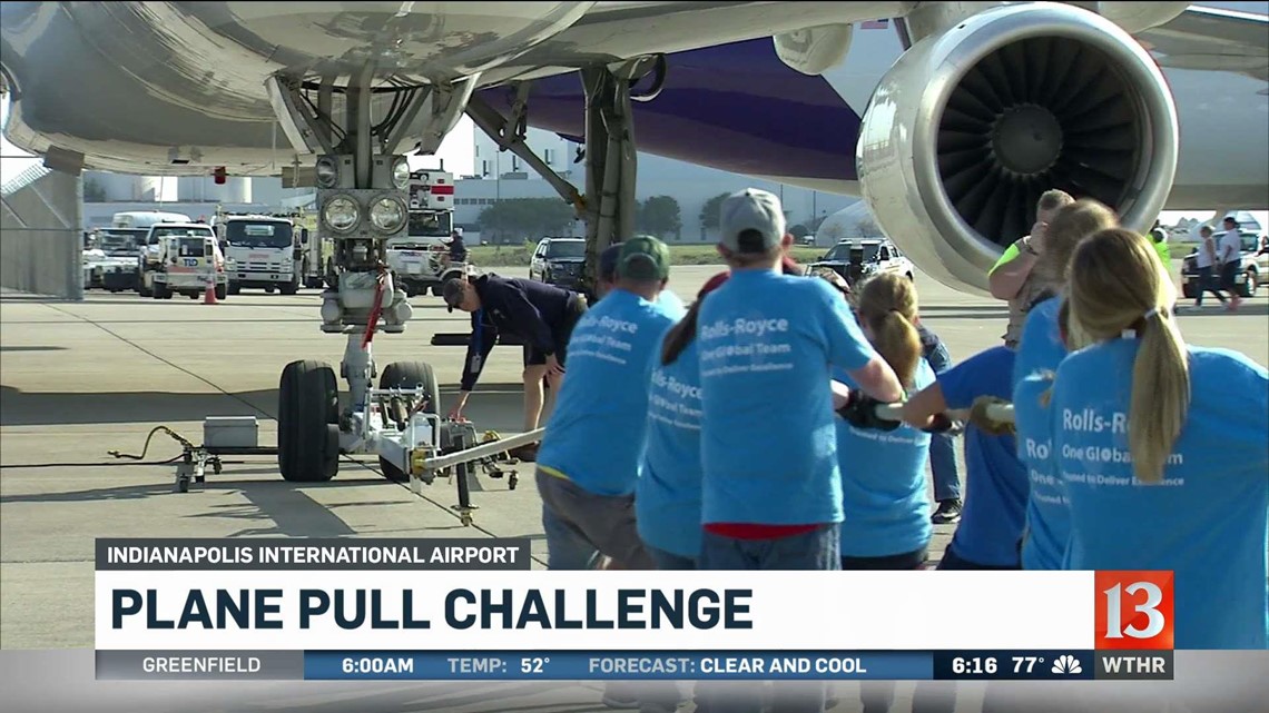 Plane Pull raises money for Special Olympics | wthr.com