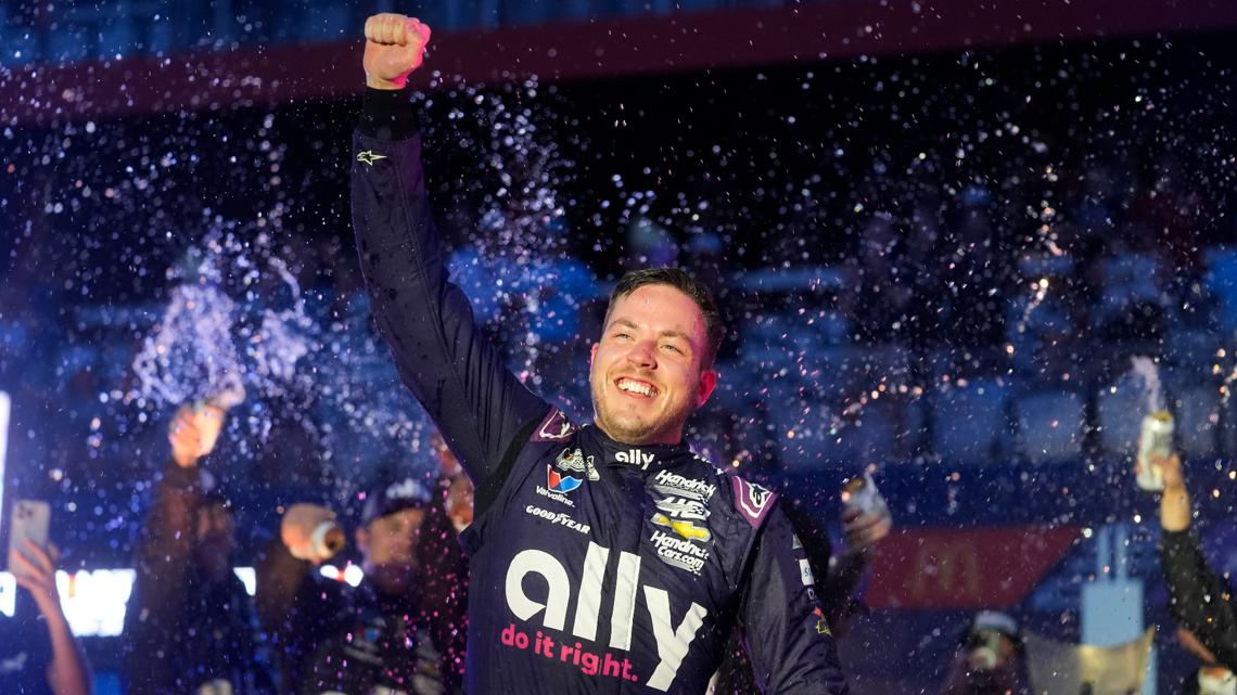 Alex Bowman wins NASCAR race on the streets of Chicago | wthr.com