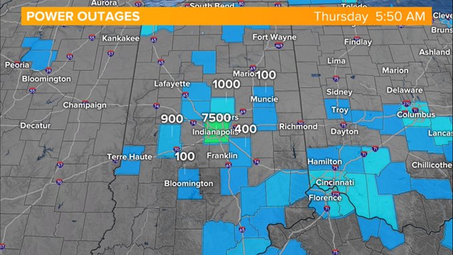 Crews work to restore power to thousands following storms | wthr.com