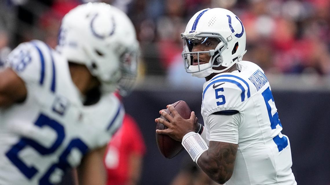 Anthony Richardson struggles again as Colts lose to Texans | wthr.com