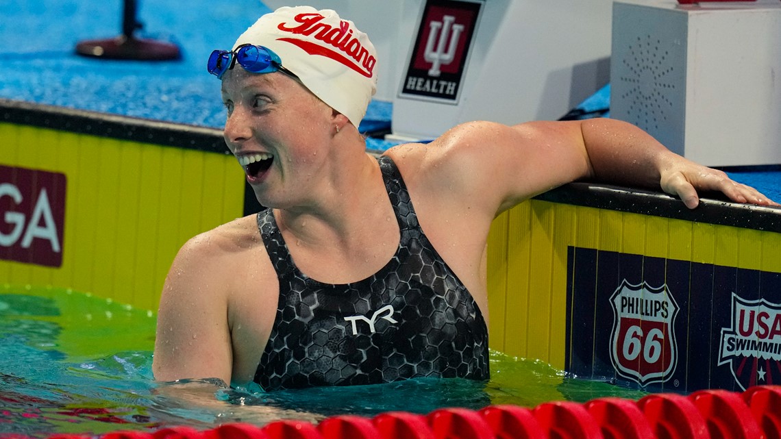 Indiana swimmers turn in strong performances at nationals | wthr.com