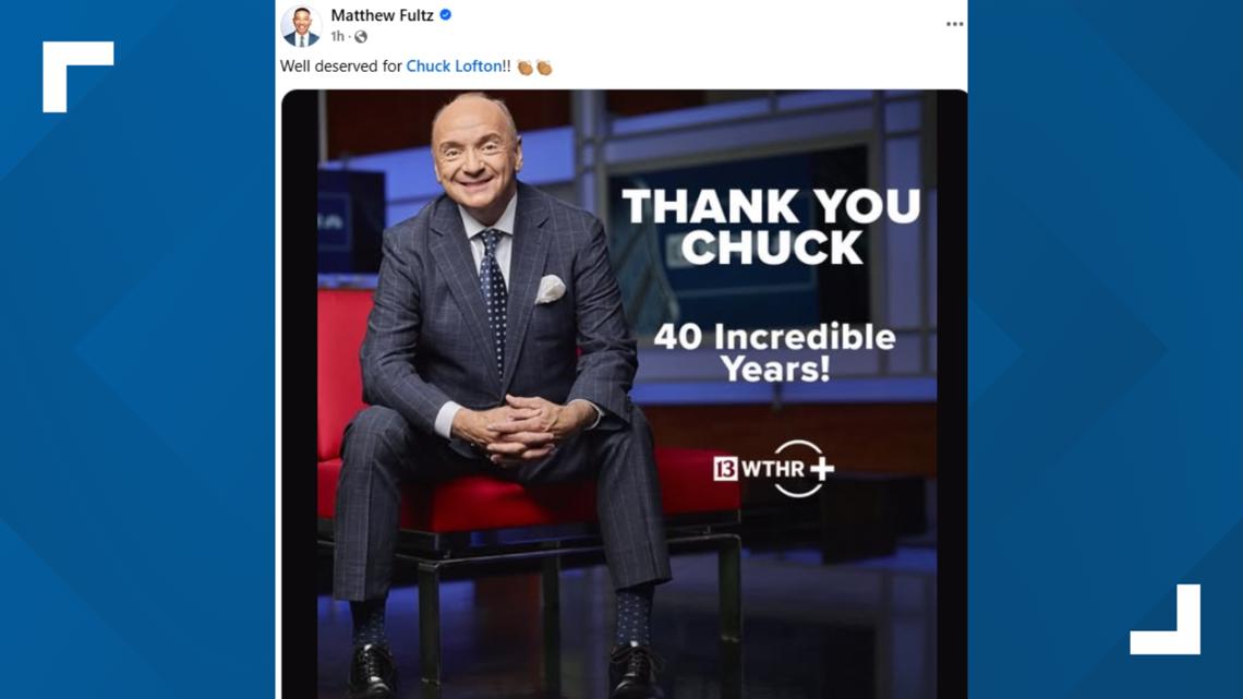 13News team reacts to Chuck Lofton's retirement announcement | wthr.com