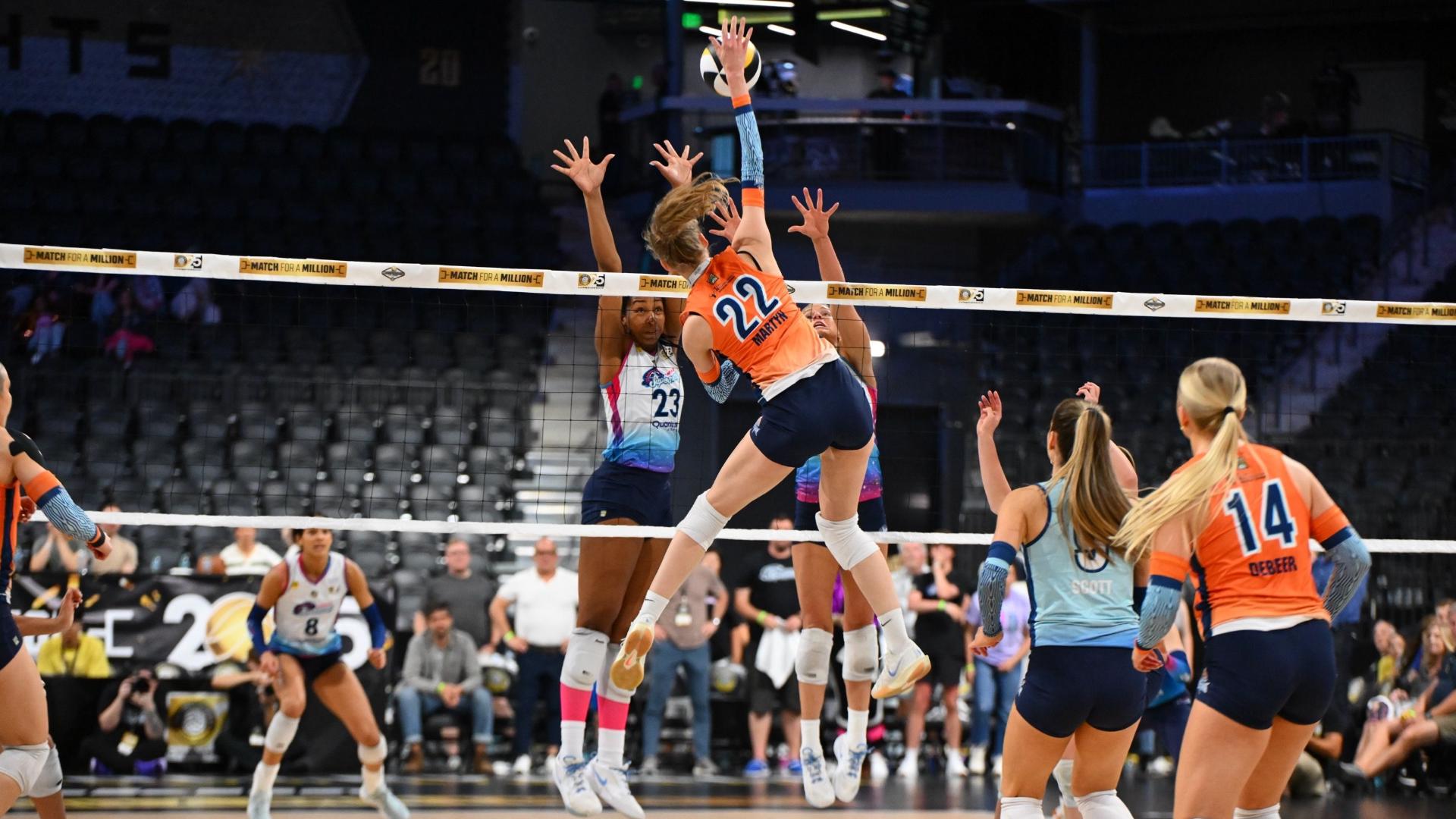 Indy Ignite beats top seed Omaha Supernovas in 5 sets | wthr.com