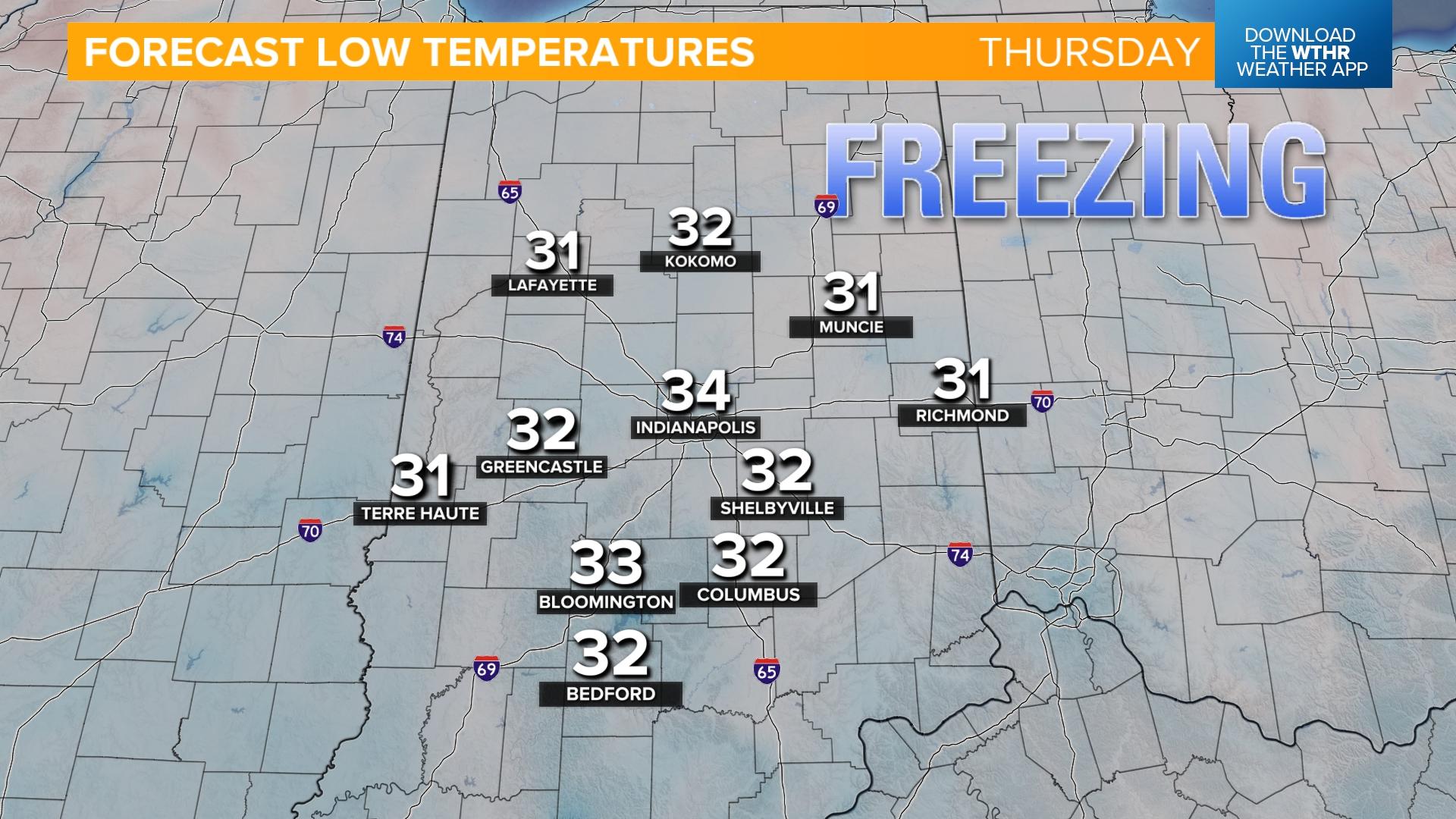 Freeze Warning, Frost Advisory will be in effect Tuesday night | wthr.com