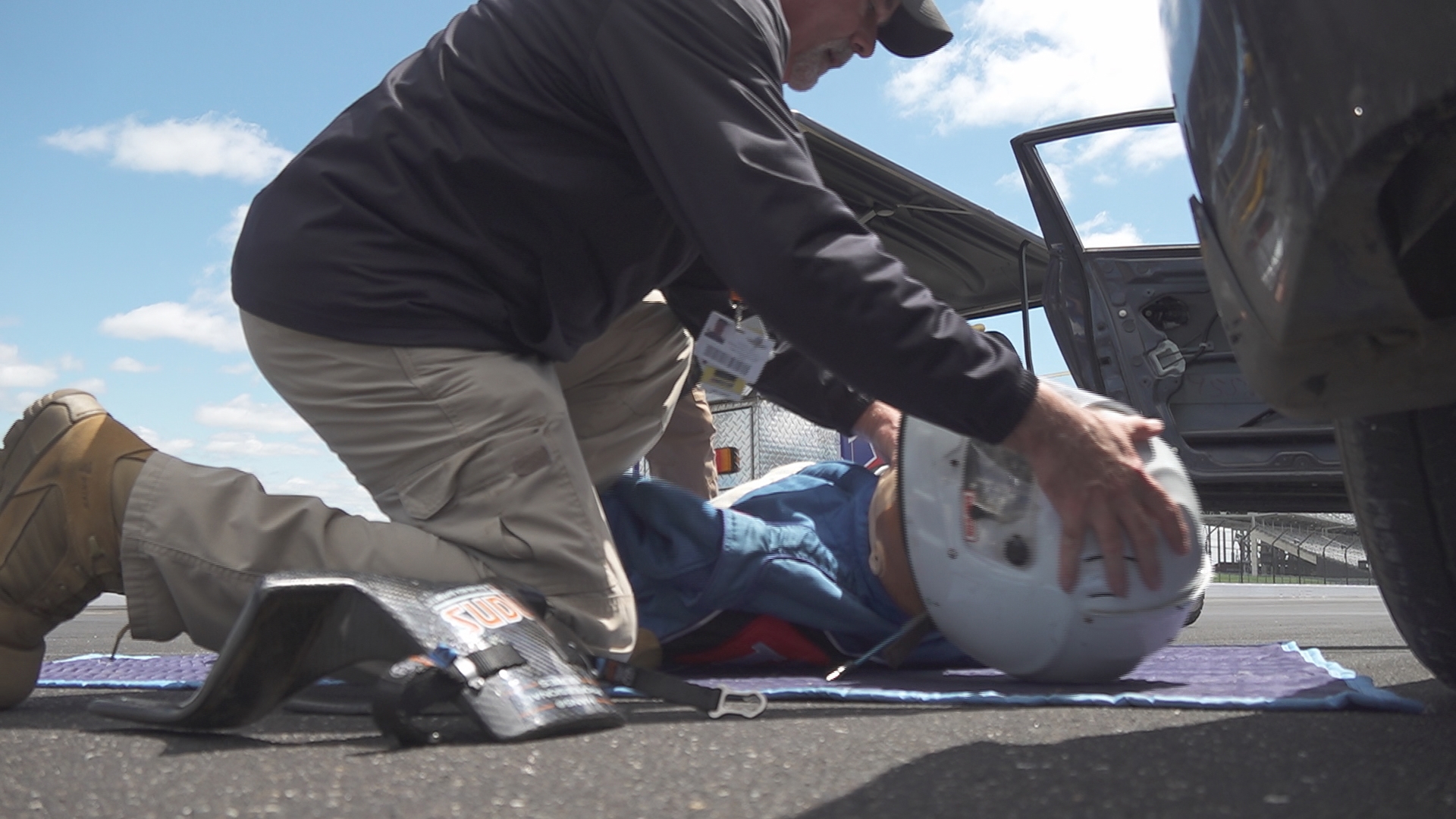 IMS emergency crews get on-track practice prior to race day | wthr.com
