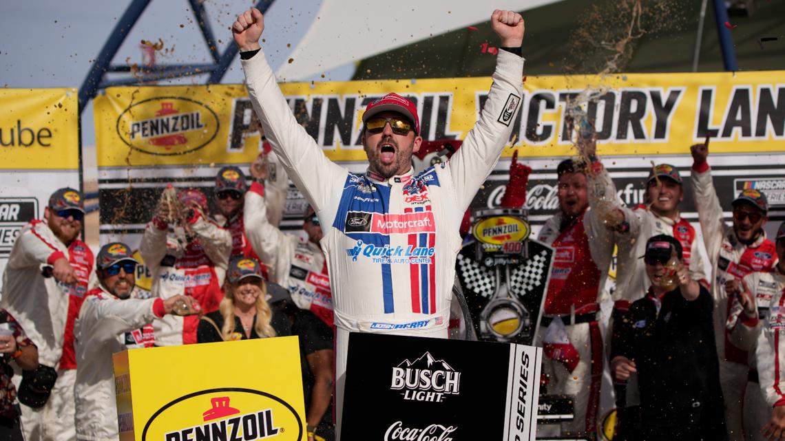 Josh Berry wins NASCAR Cup Series race at Las Vegas | wthr.com