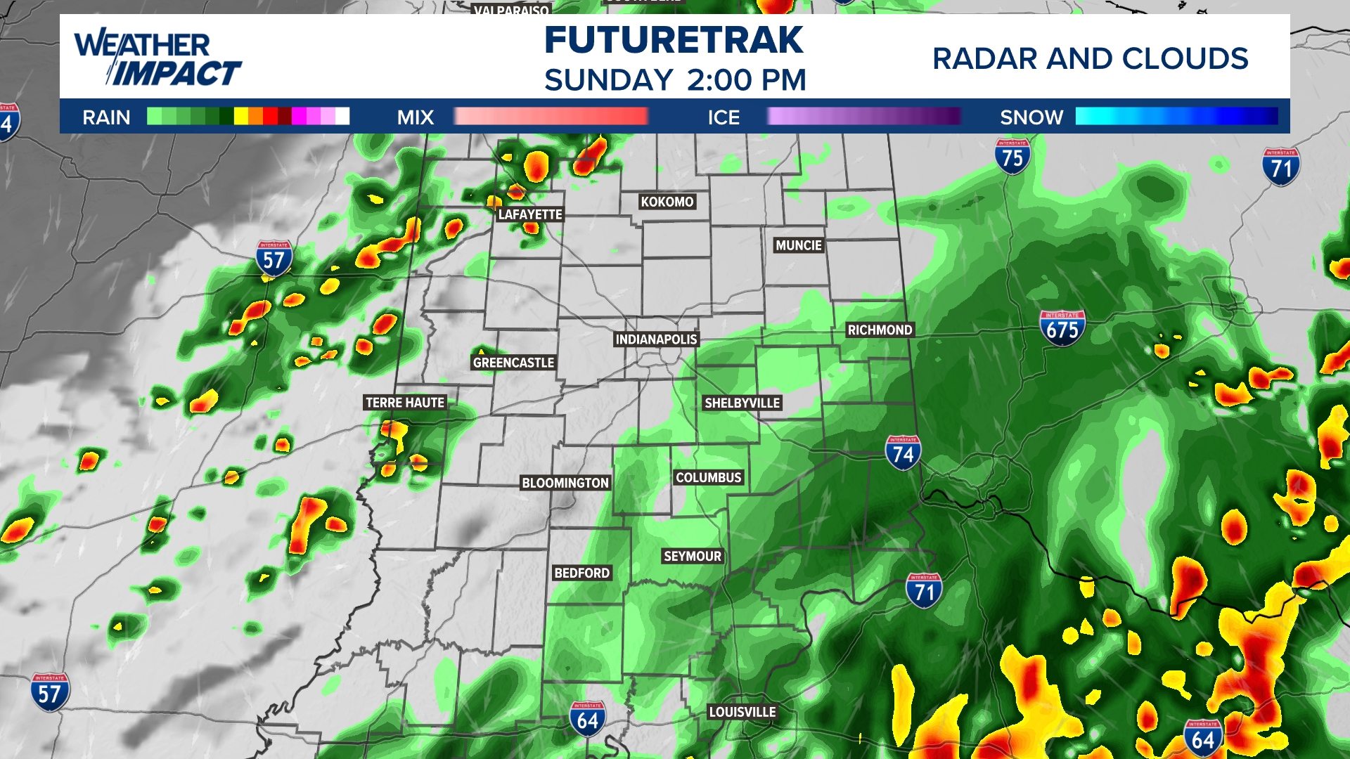 Scattered showers and storms could impact the Indianapolis 500 | 13 ...
