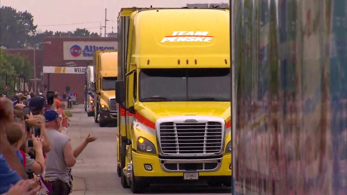 NASCAR Hauler Parade returns to Main Street Speedway | wthr.com