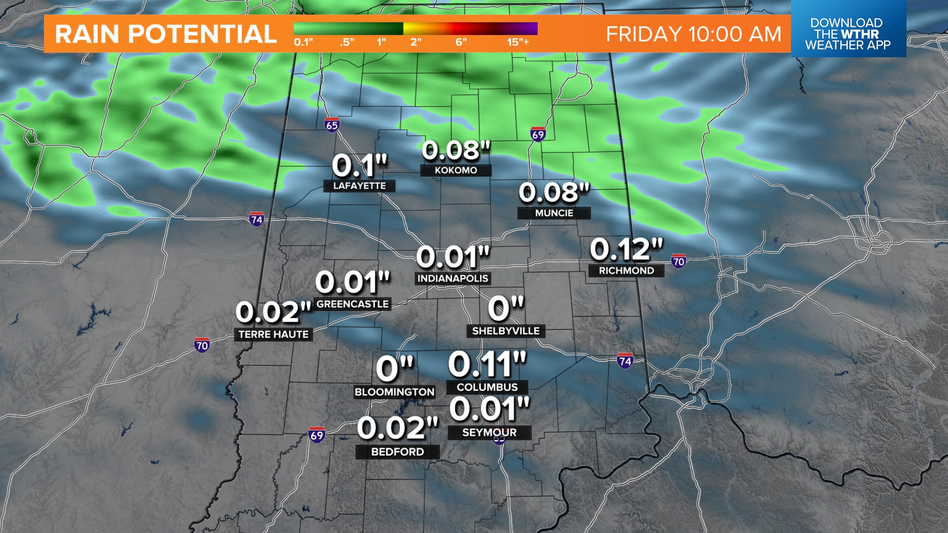 Watch for scattered storms tonight across Indiana | wthr.com