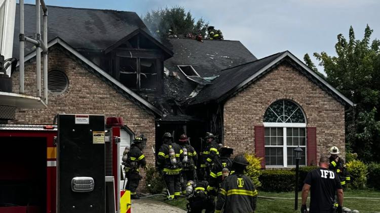 5 displaced after house fire on Indianapolis' south side | wthr.com