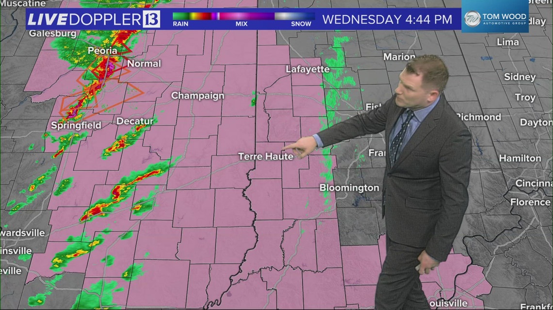 Live Doppler 13 Forecast | 4:30 p.m. update, March 19, 2025 | wthr.com
