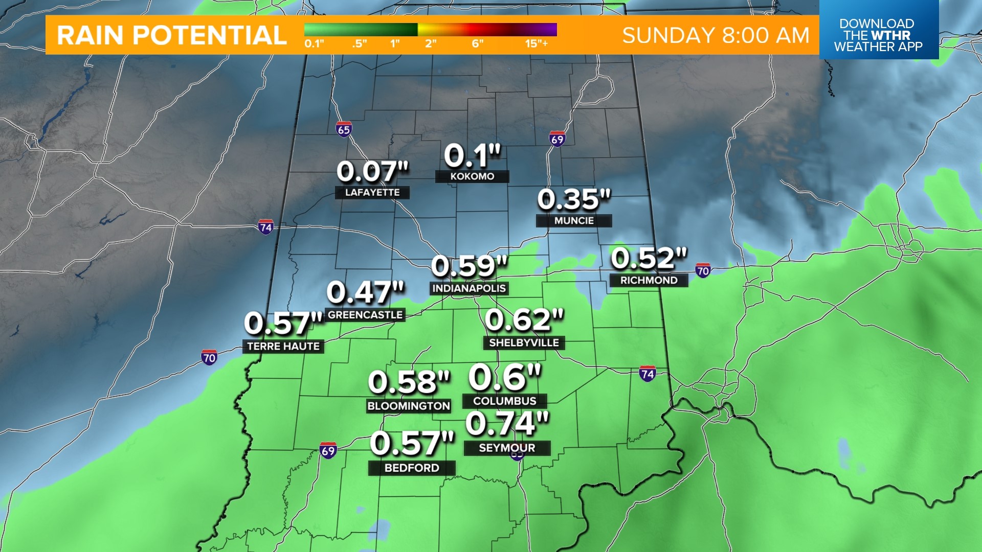 Foggy Friday precedes rain-snow mixture this weekend | wthr.com