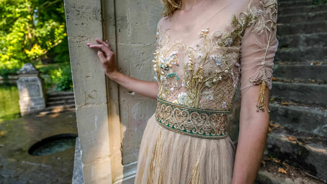 French fashion designer creates one-of-a-kind gowns | wthr.com