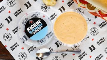 Jimmy John's debuts Kickin' Ranch 'Soup' nationwide | wthr.com
