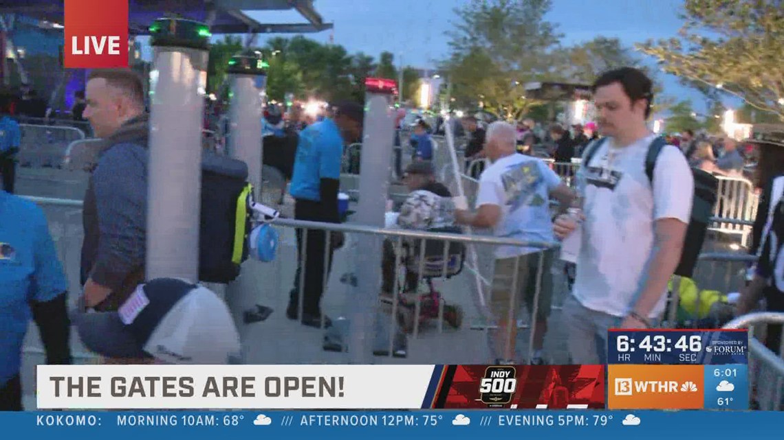 IMS gates officially open for the Indy 500 | wthr.com