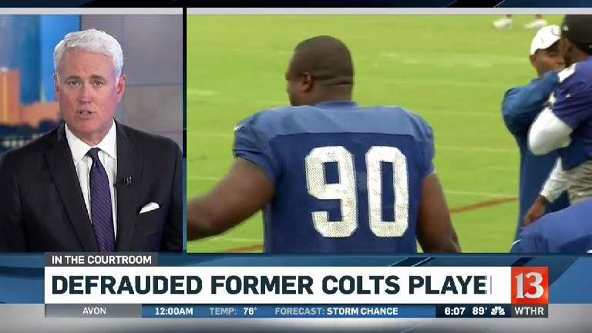 Man charged with defraudinng former Colts player | wthr.com
