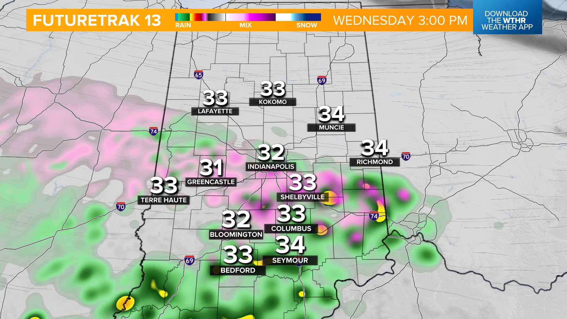 Tracking multiple weather systems for central Indiana | Weather Blog ...