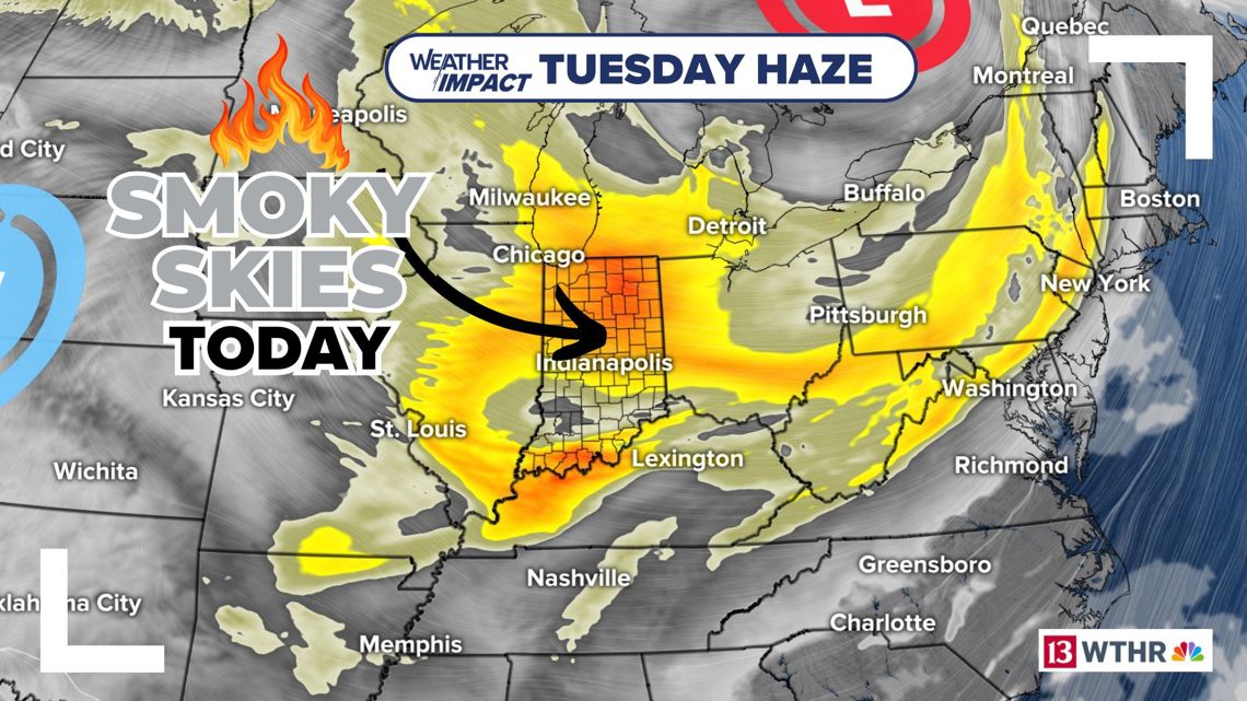 Hazy skies and dry weather returns | Live Doppler 13 Weather Blog ...