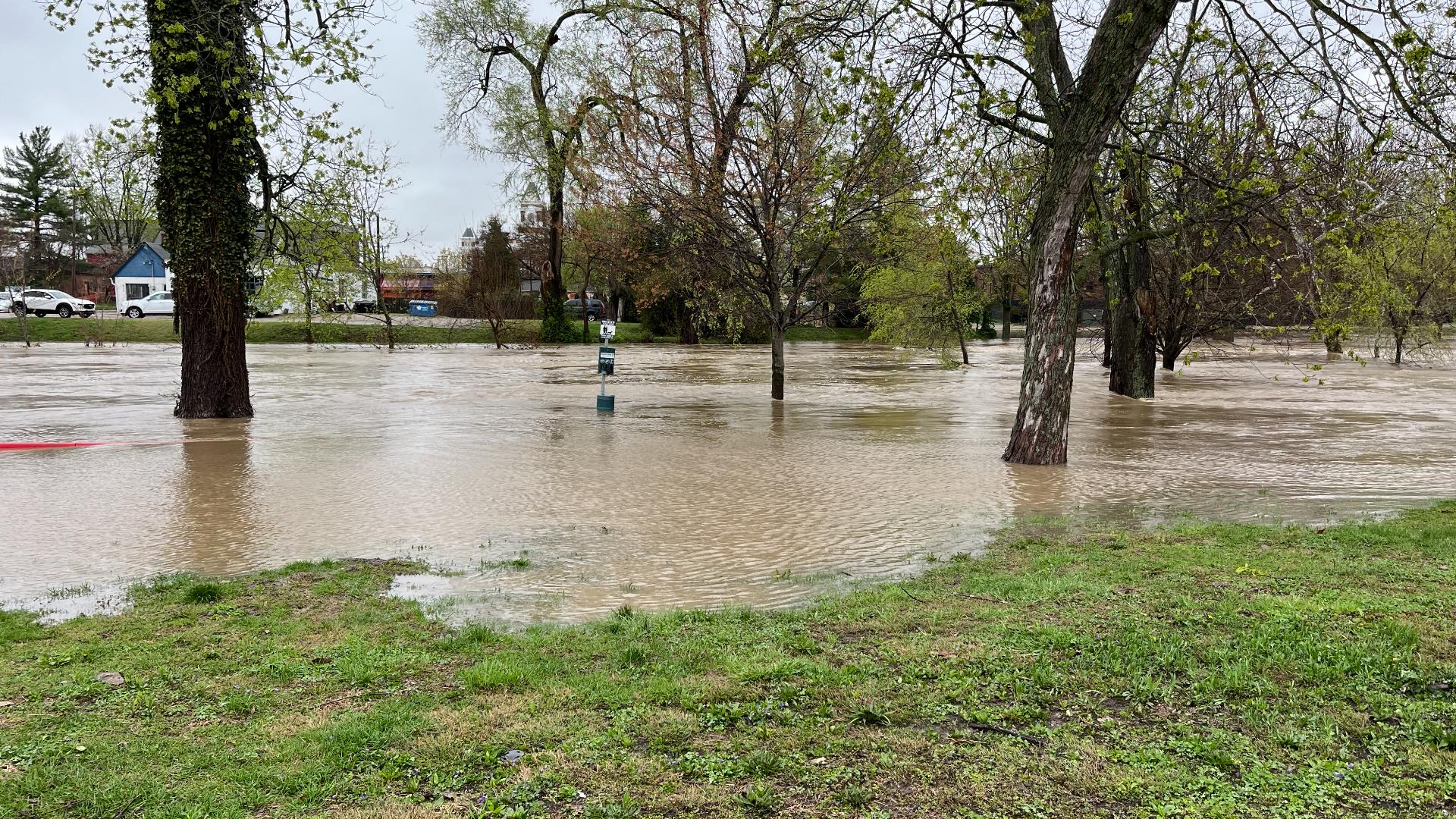 Franklin preparing for more flooding as heavy rain moves through ...