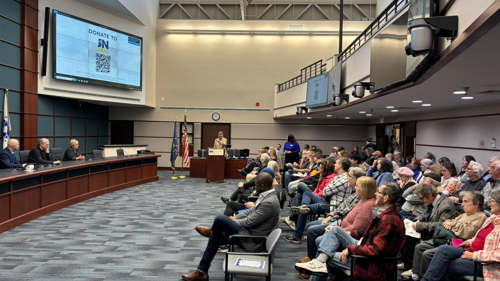 Indiana Democratic Party hosts ‘People’s Town Hall’ in Republican ...