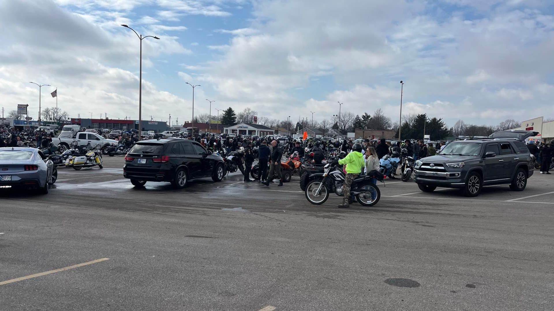 Hundreds of bikers ride for 14-year-old who was allegedly assaulted by ...