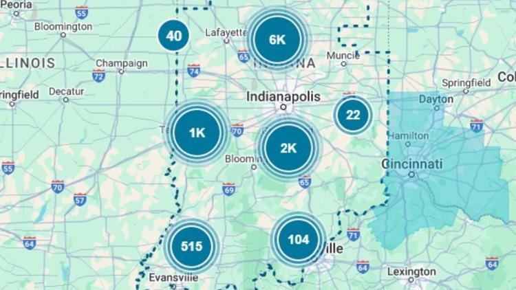 Damage came in after at least one tornado in central Indiana | wthr.com