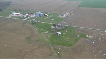Damage came in after at least one tornado in central Indiana | wthr.com
